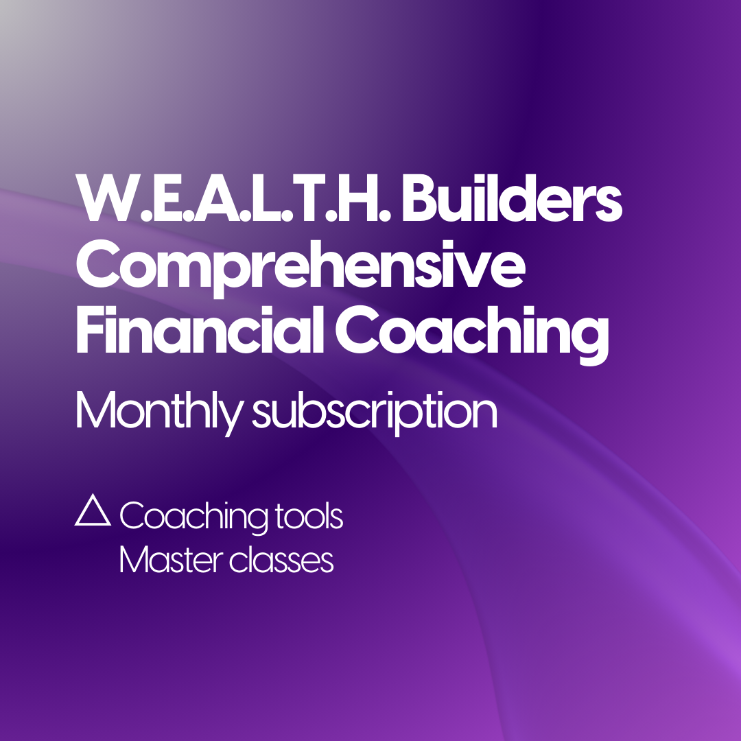 Wealth Builders Comprehensive Financial Coaching - Only $10 After Auto ...